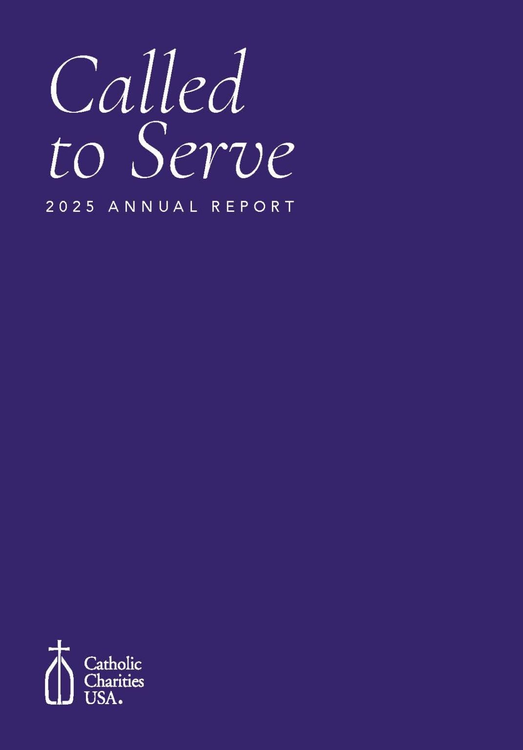 2025 Annual Report - Catholic Charities USA